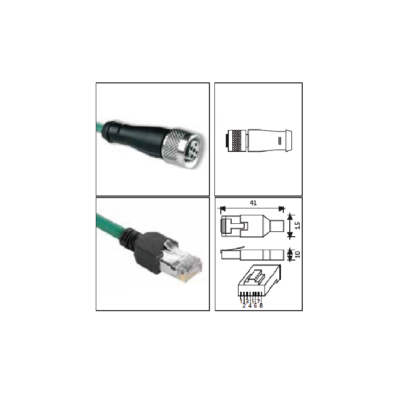 Componenti per l'automazione - Cavi precablati - Cavi precablati ...